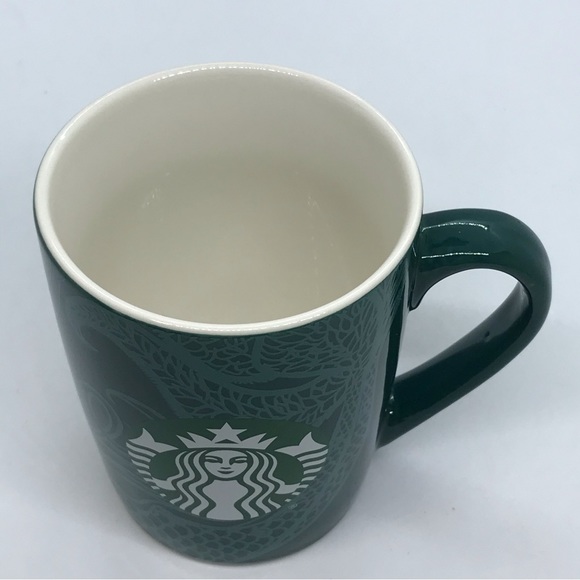 Starbucks | Dining | 220 Starbucks Green Mermaid Logo Design 0 Oz ...